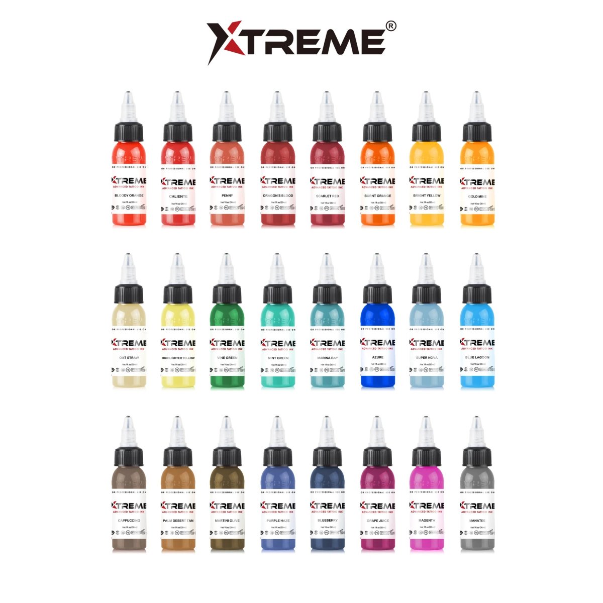 Xtreme Ink - INDIVIDUAL COLORS - Coldsteel